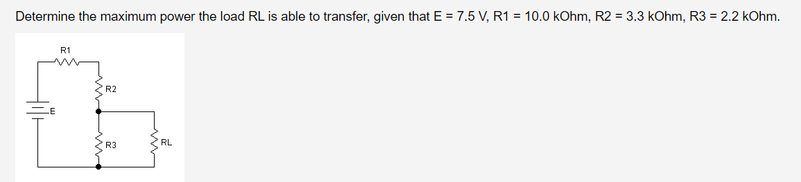 Solved Determine the maximum power the load RL is able to | Chegg.com