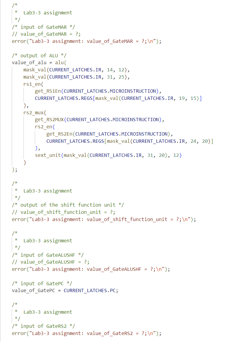 Solved Please Help To Implement The Missing Code In Function