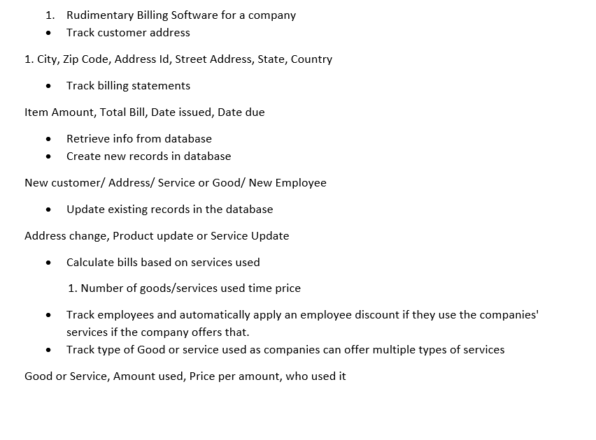 Solved Implement an application with database involved. The | Chegg.com