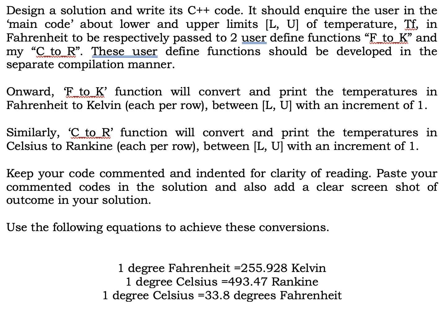 Solved Design a solution and write its C++ code. It should | Chegg.com