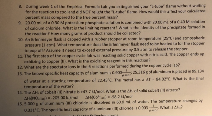 Solved 2. You are drying a sample of Ba3(PO4h. After 5 | Chegg.com