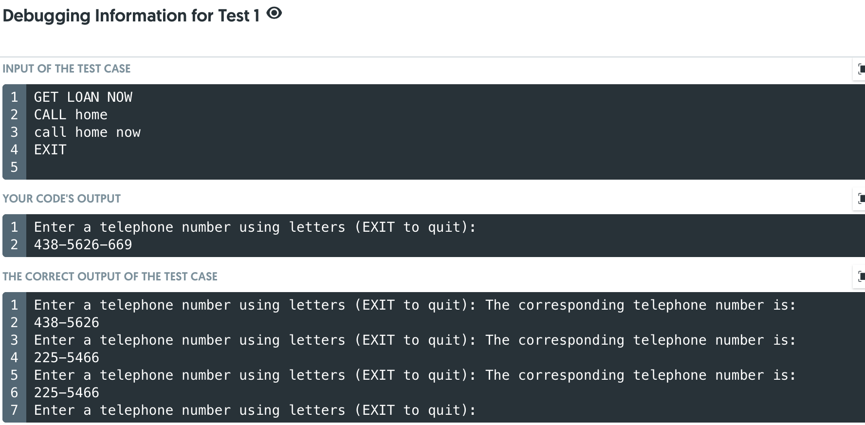 Solved The problems for the code: Write a program that | Chegg.com