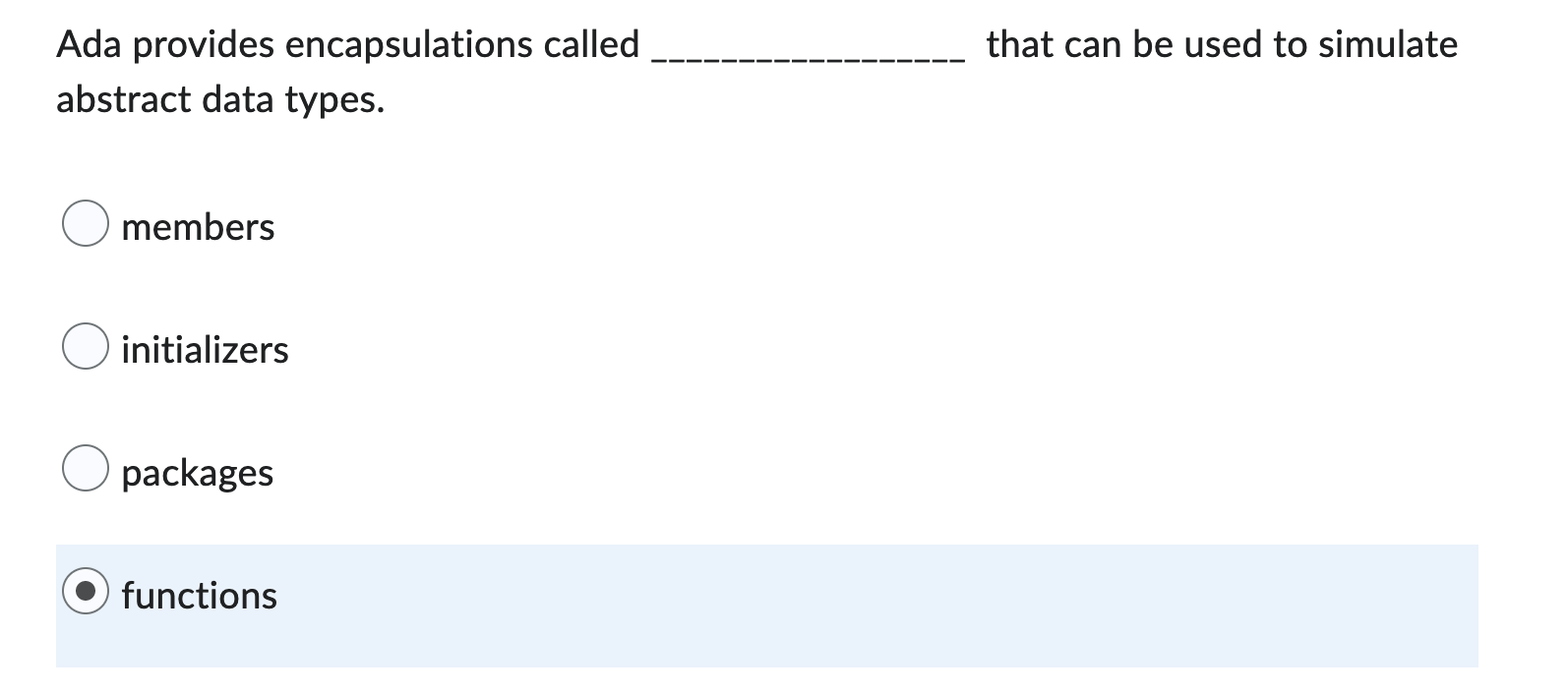 Solved The following list of design issues are | Chegg.com