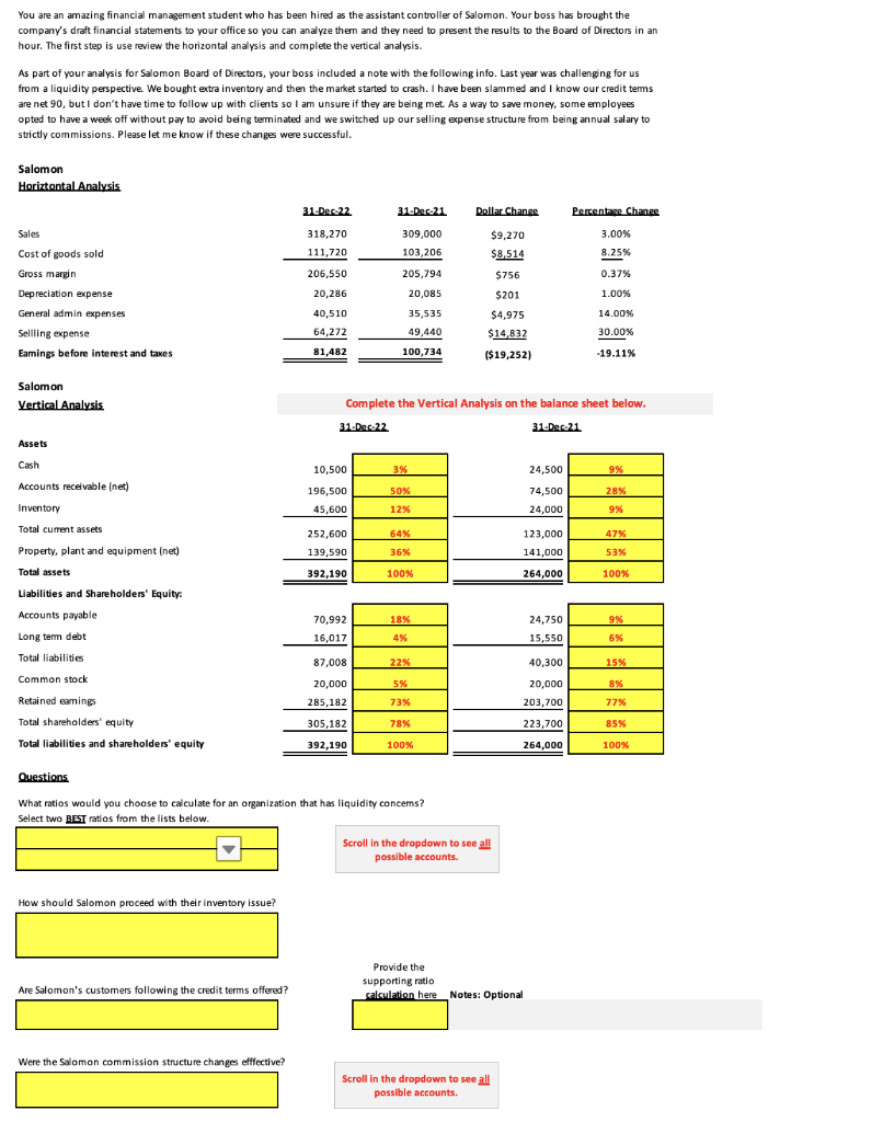 You are an amazing financial management student who | Chegg.com