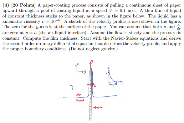 Solved (4) (20 Points] A paper-coating process consists of | Chegg.com