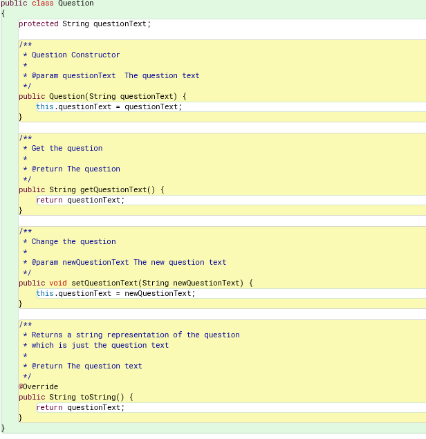 In java, I had to screenshot the given code because | Chegg.com