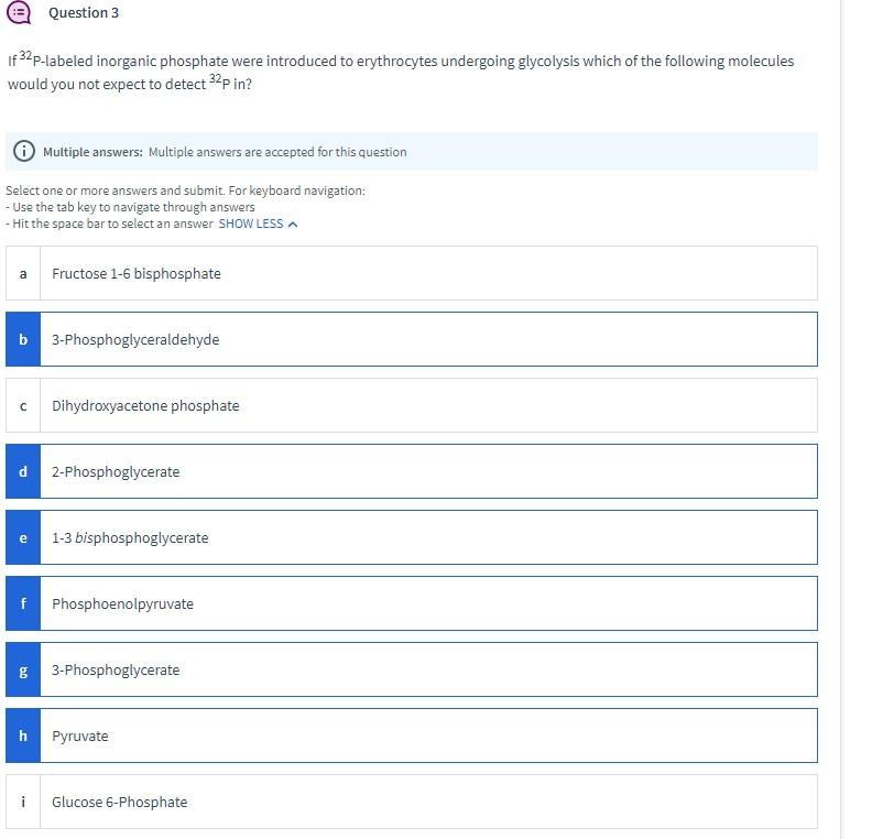 Solved Question 3 if 32P-labeled inorganic phosphate were | Chegg.com