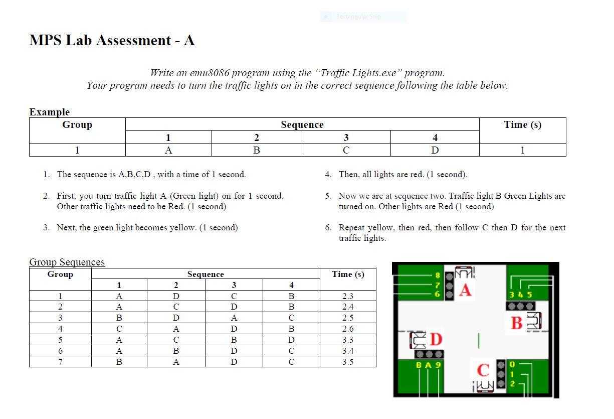 Solved Hestangen MPS Lab Assessment - A Write an emu8086 | Chegg.com