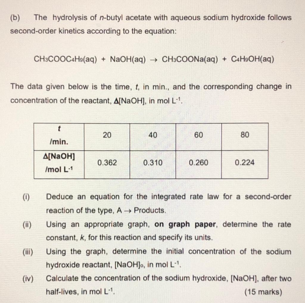 Solved Q.4. (a) The initial concentrations of H2O2. I-and H* | Chegg.com