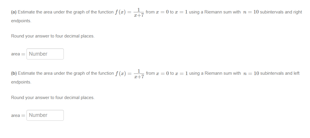 Solved (a) Estimate the area under the graph of the function | Chegg.com