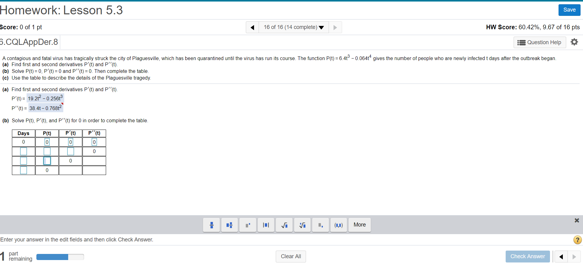 Solved Homework Lesson 5 3 Save Score 0 Of 1 Pt 16 Of 16