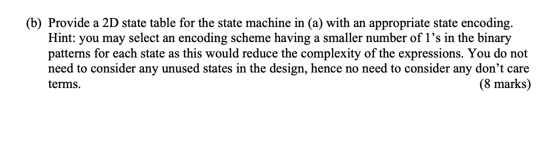 Question 3. (20 marks) You are required to design a | Chegg.com