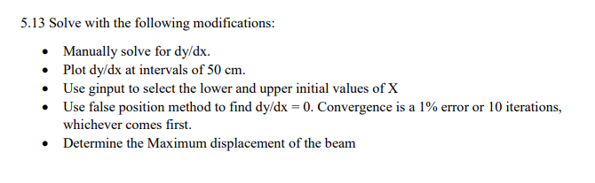 Solved 5.13 Solve with the following modifications: • | Chegg.com