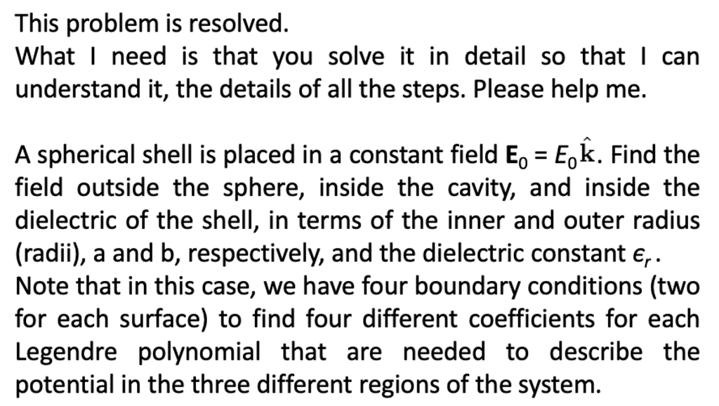 Solved This problem is resolved. What I need is that you | Chegg.com
