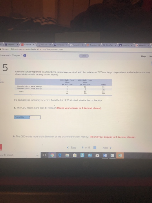 Solved Secure https/newconnect lomework Chapter 5 Help Sa 5 | Chegg.com