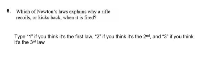 Solved 5. Which of Newton's laws explains why a car that is | Chegg.com