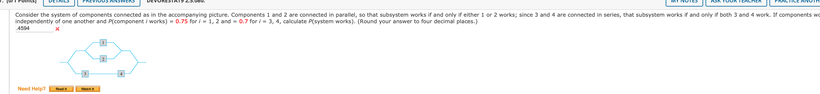 Solved [5 6 Points] Details Previous Answers Devorestat9