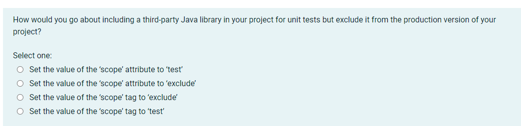 Solved How would you go about including a third-party Java | Chegg.com