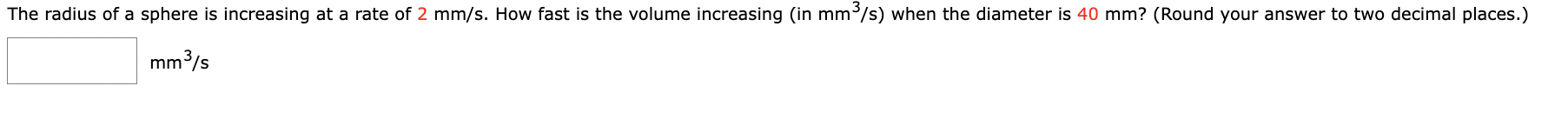 Solved mm3/s | Chegg.com