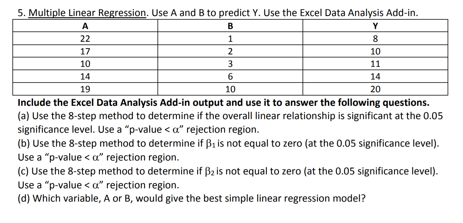 Solved (a) Use the 8-step method to determine if the overall | Chegg.com