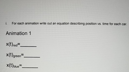 Solved Exploration 2.1: Compare Position vs. Time and | Chegg.com