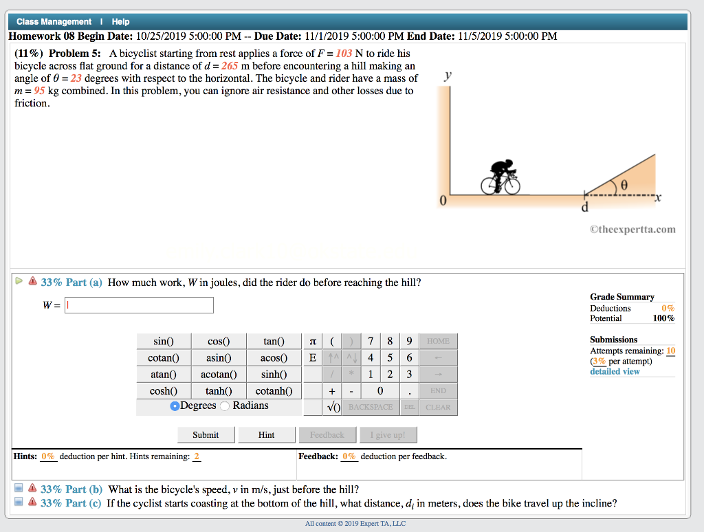 Solved Class Management Help Homework 08 Begin Date: | Chegg.com