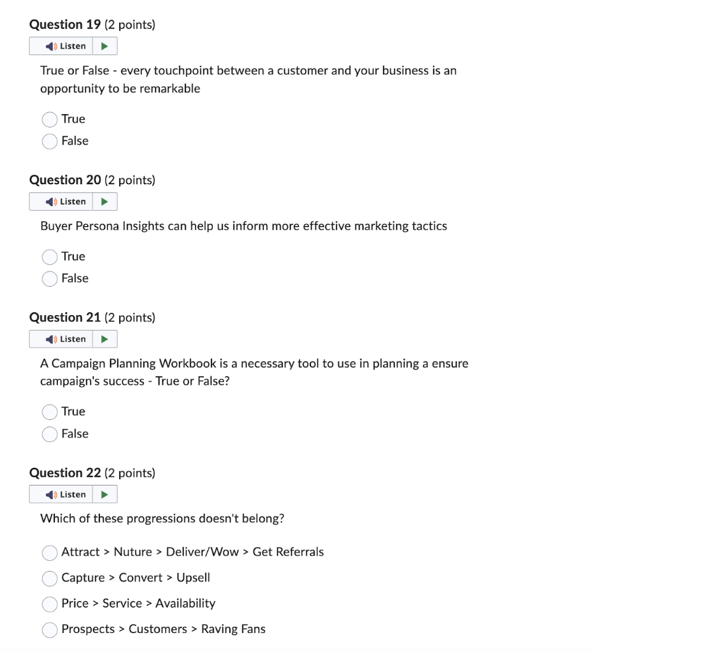 Solved Signs that a business is special include all of these | Chegg.com