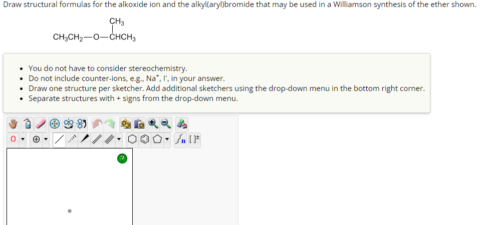 Solved Draw structural formulas for the alkoxide ion and the | Chegg.com