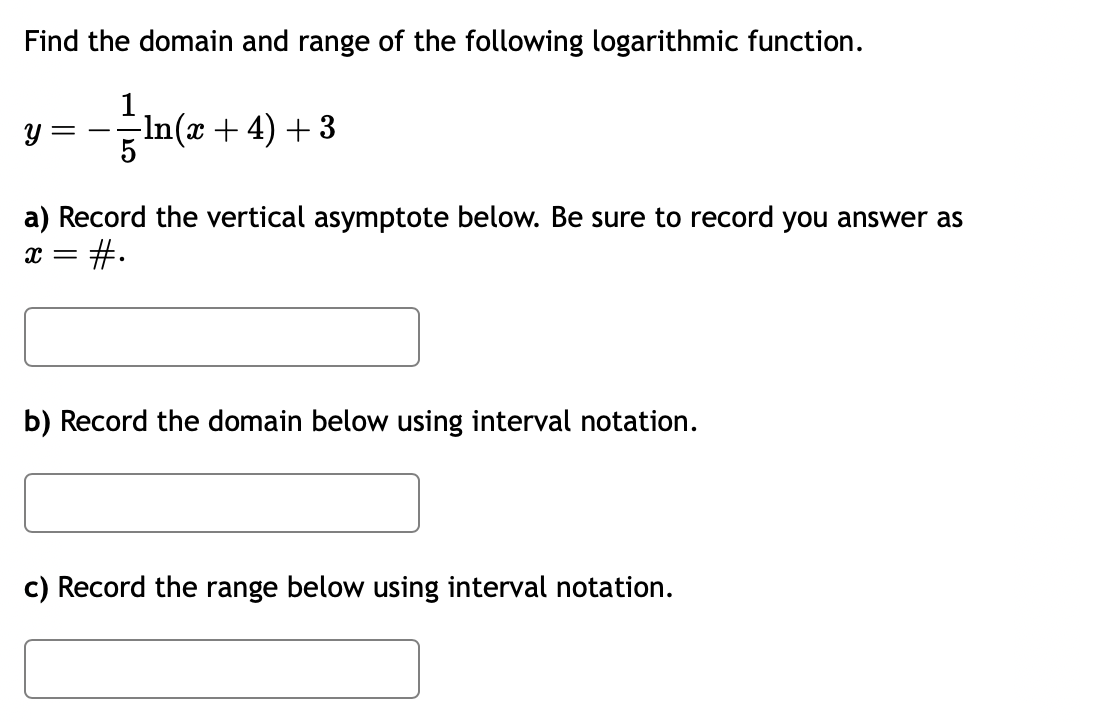 Solved Find the domain and range of the following | Chegg.com