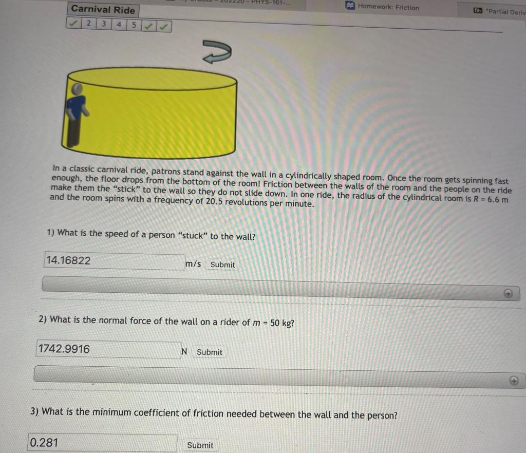 Solved PHYS-161- Homework: Friction Solved PHYS-161- Homework: Friction