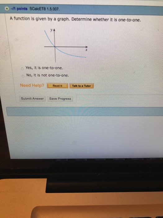 Solved A function is given by a graph. Determine whether it | Chegg.com