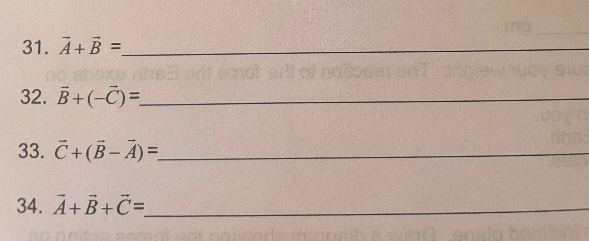 Solved Given the following vectors: A=5x^+6y^,B=2x^+10y^, | Chegg.com