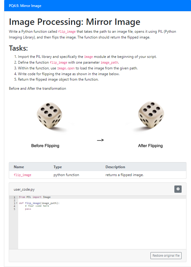 Solved I need help on creating a code that embedded in | Chegg.com