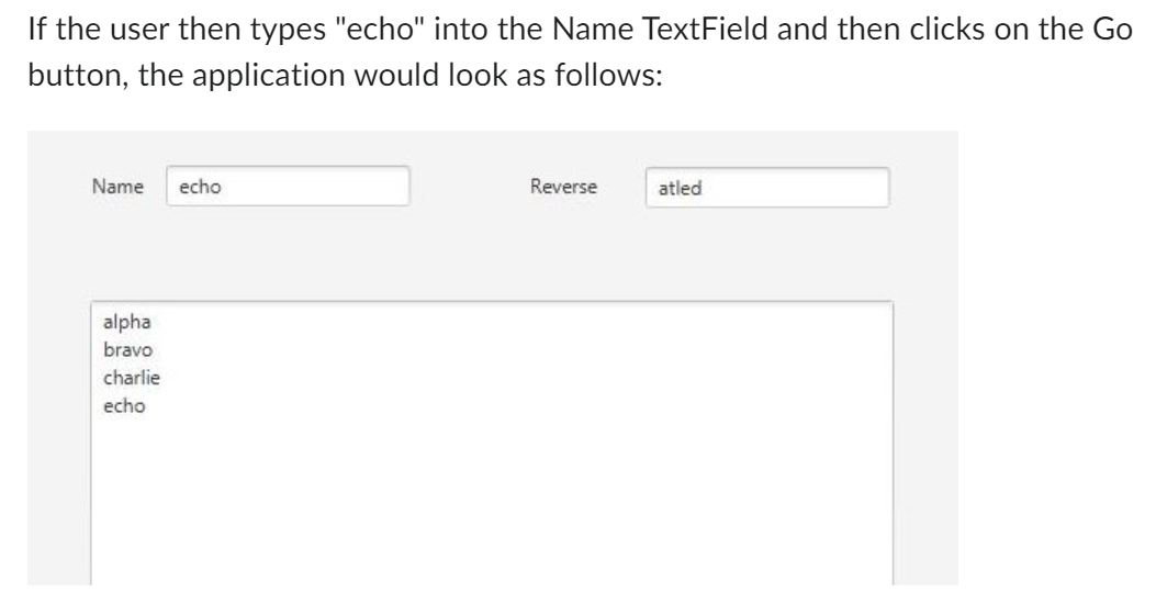 Solved Write a JavaFX application that uses an fxml file to | Chegg.com