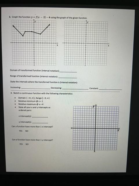 Solved 1. Graph the piecewise function f(x)={2x−16x