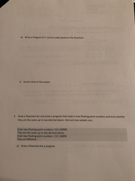 Solved Draw flowcharts (only for conditions with branches as | Chegg.com