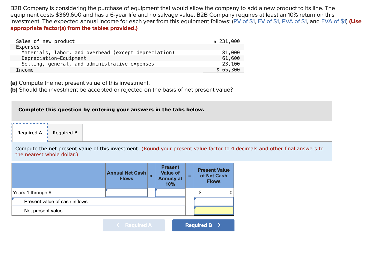 Solved Table B.4 § Future Value of an Annuity of 1 | Chegg.com