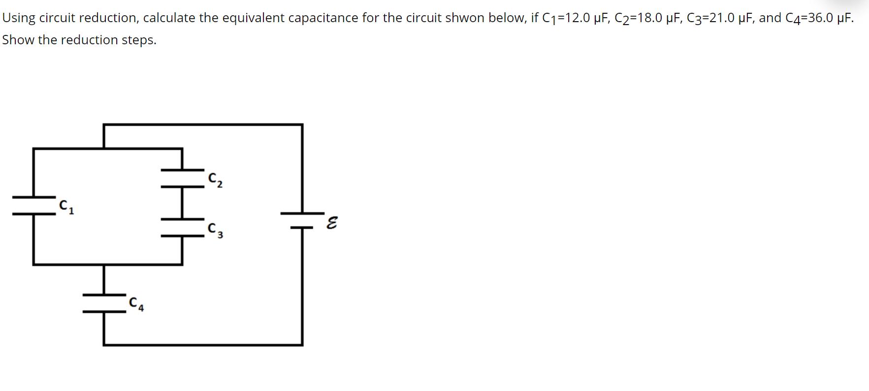 Solved Using circuit reduction, calculate the equivalent | Chegg.com