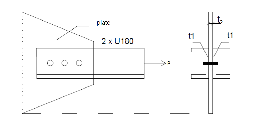 Solved In the configuration shown, two equivalent | Chegg.com