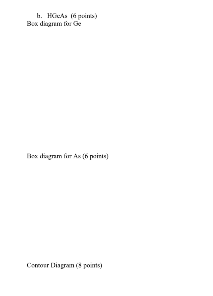 3. For the following molecules or ions draw the box | Chegg.com