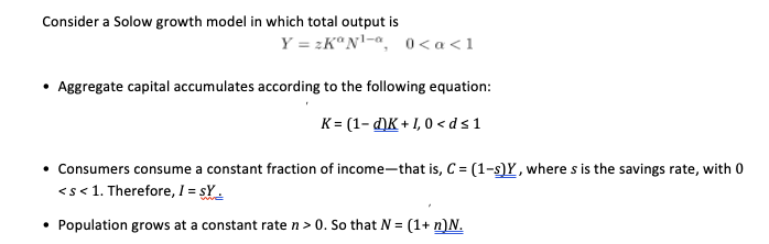 Solved Find The Per Worker Production Function Find The Per