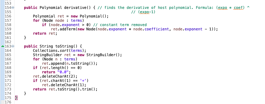 ол в Neo o oo you w N Tester.java X D Polynomial.java | Chegg.com