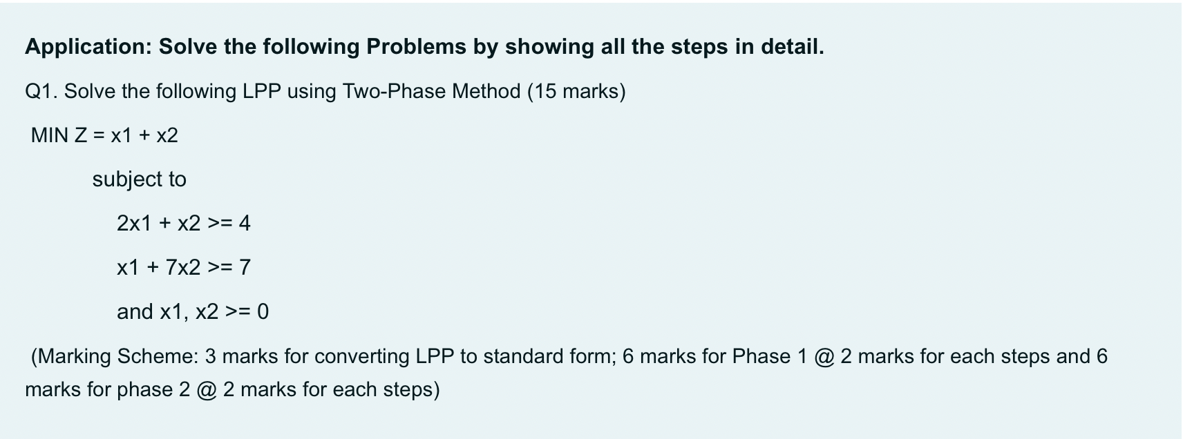 Solved Application: Solve the following Problems by showing | Chegg.com