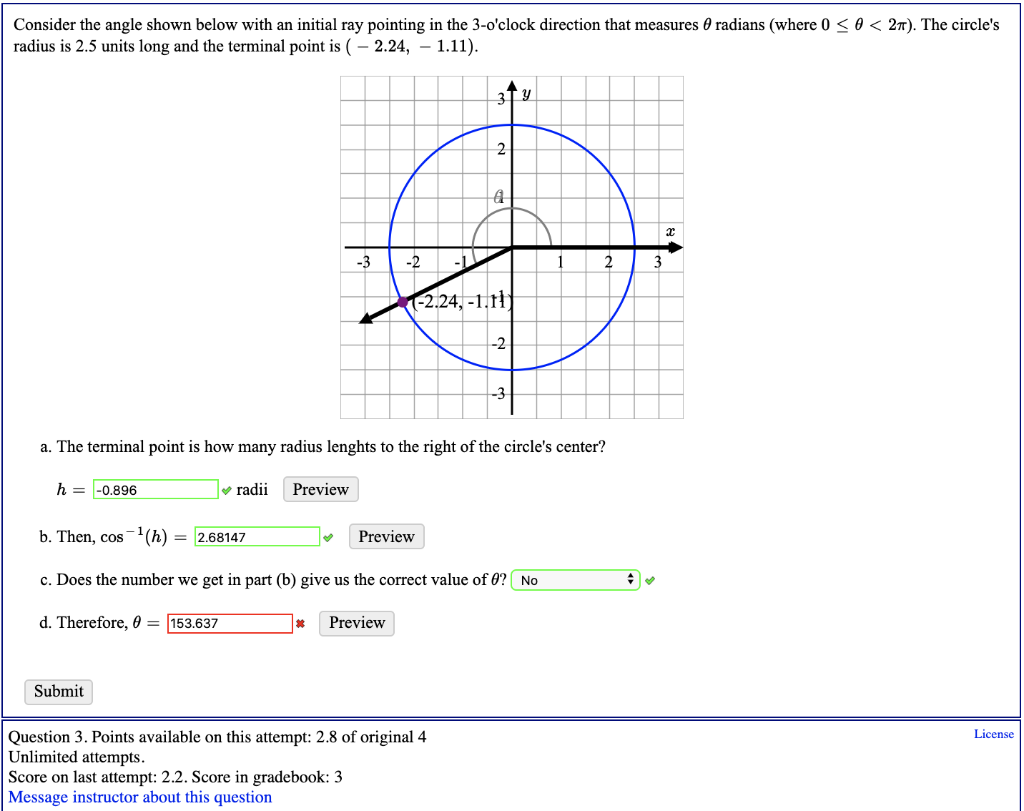 Solved Consider the angle shown below with an initial ray | Chegg.com