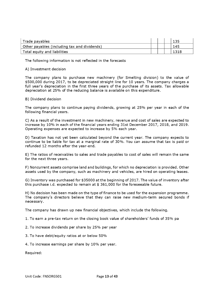 Pre-Assessment Checklist: Task 3 - Project The | Chegg.com