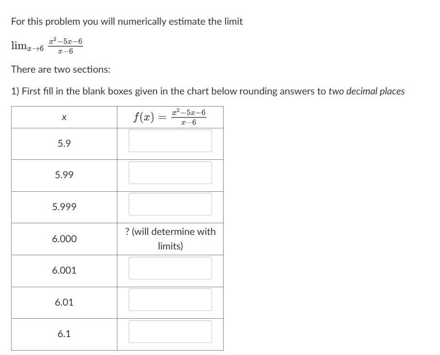 2) Determine the one-sided limits below using the | Chegg.com