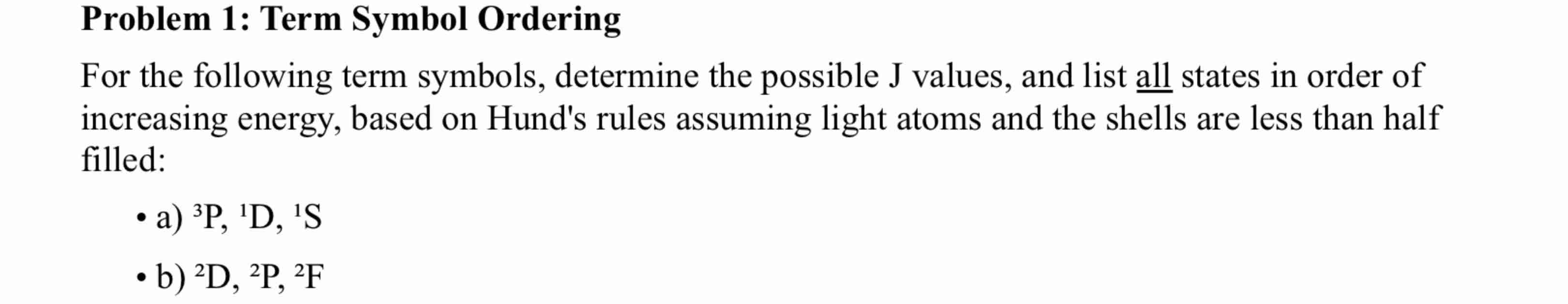 Solved Please answer this question correctly;Problem 1: Term | Chegg.com