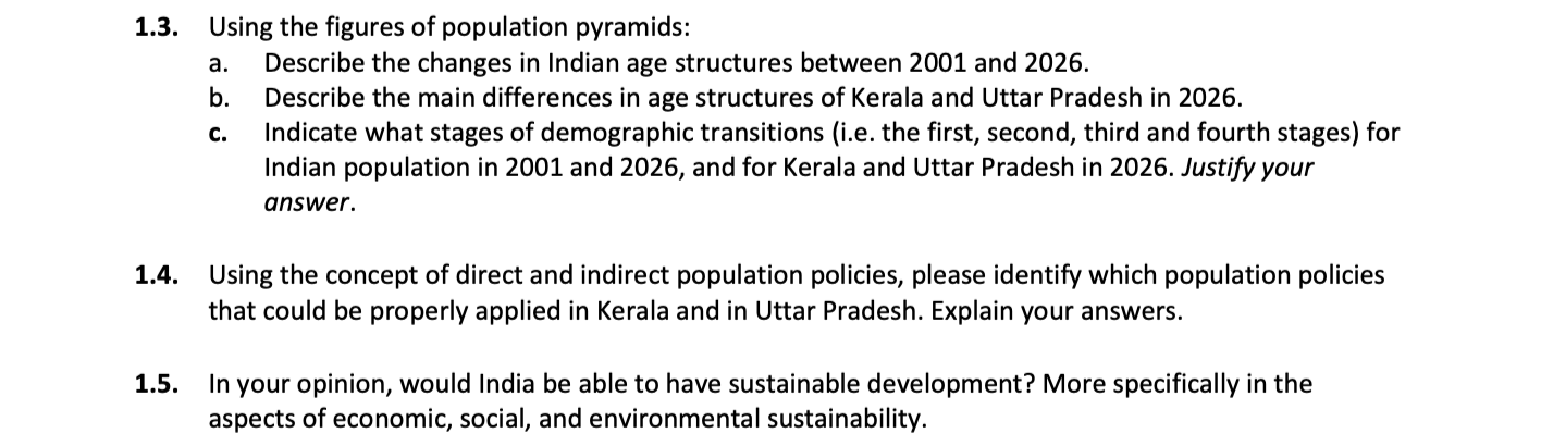 Solved INTRODUCTION: Profiles of Indian Population India is | Chegg.com