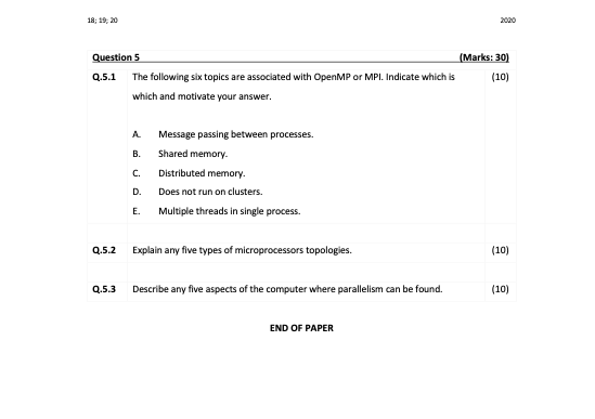 Question 1 (Marks: 20) Q.1.1 Represent a three-input | Chegg.com