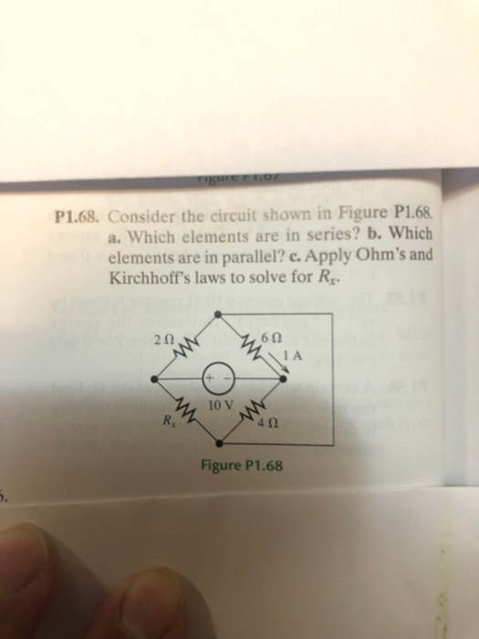 Solved P1.68. Consider the circuit shown in Figure P1.68 a. | Chegg.com